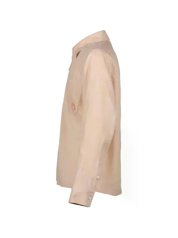 Moncler X Gilga Farm Logo-patch Zip-up Shirt