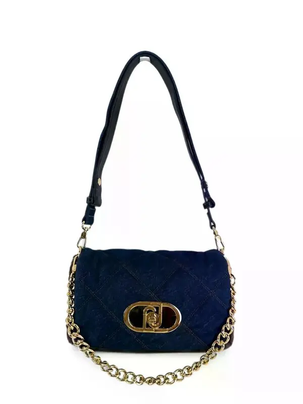 Liu Jo Leopard-print Quilted Crossbody Bag - Blue