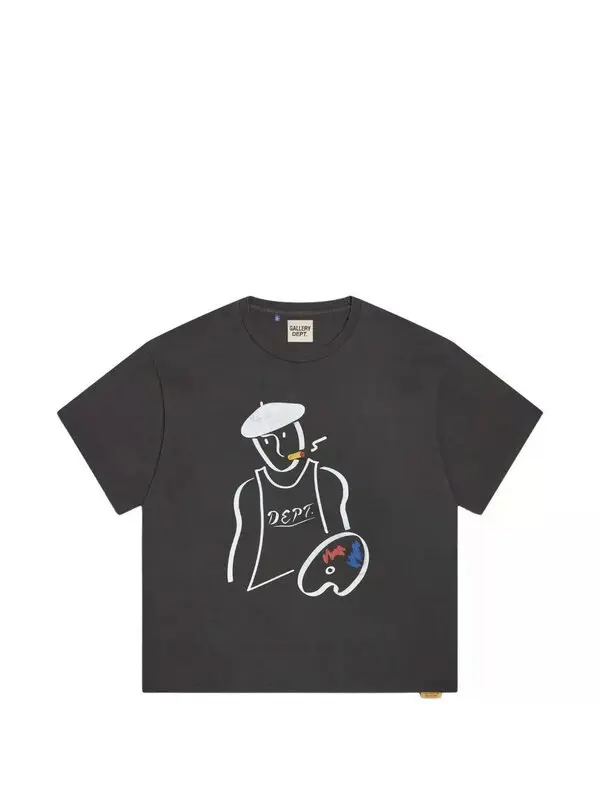 GALLERY DEPT. Palette Glitter-logo T-shirt - Black