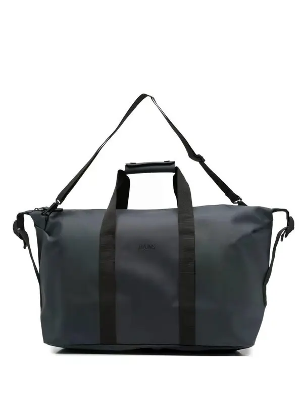 Rains Logo-embossed Weekend Bag - Blue