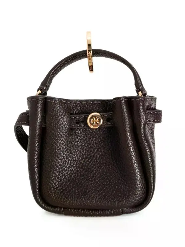 Tory Burch Romy Bucket Bag Charm - Brown