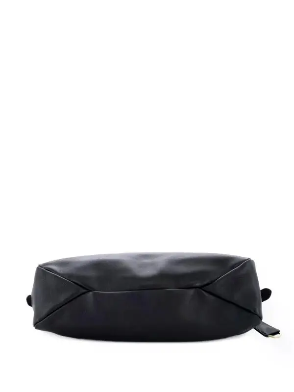 Prada Aimee Leather Medium Hobo Bag - Black