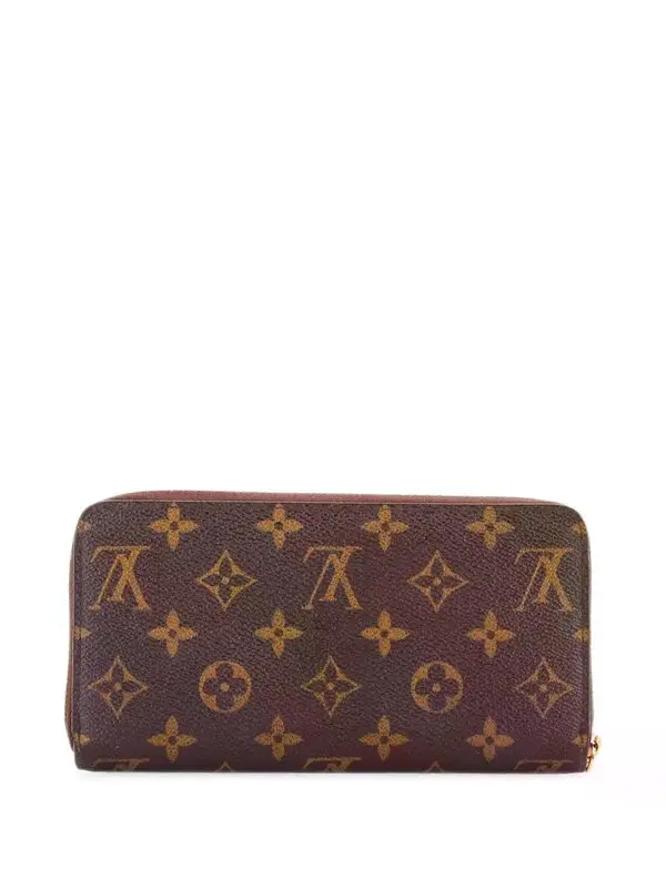 LOUIS VUITTON Zippy Wallet Monogram Canvas Small Wallets