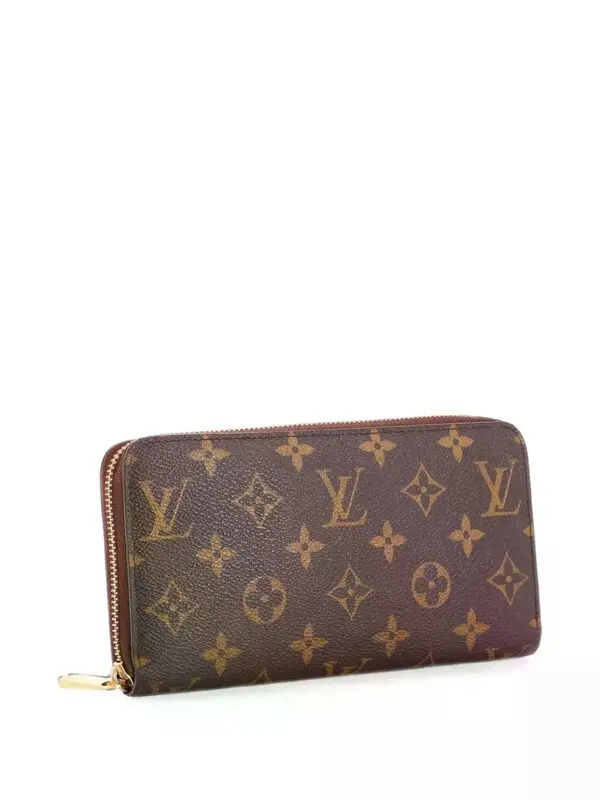 LOUIS VUITTON Zippy Wallet Monogram Canvas Small Wallets