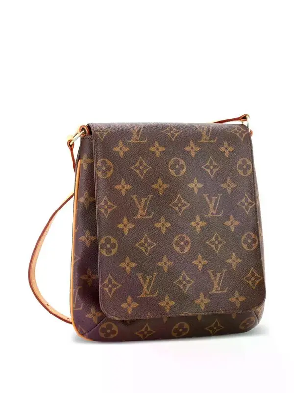 LOUIS VUITTON Musette Salsa Monogram Canvas Pm Shoulder Bag - Brown