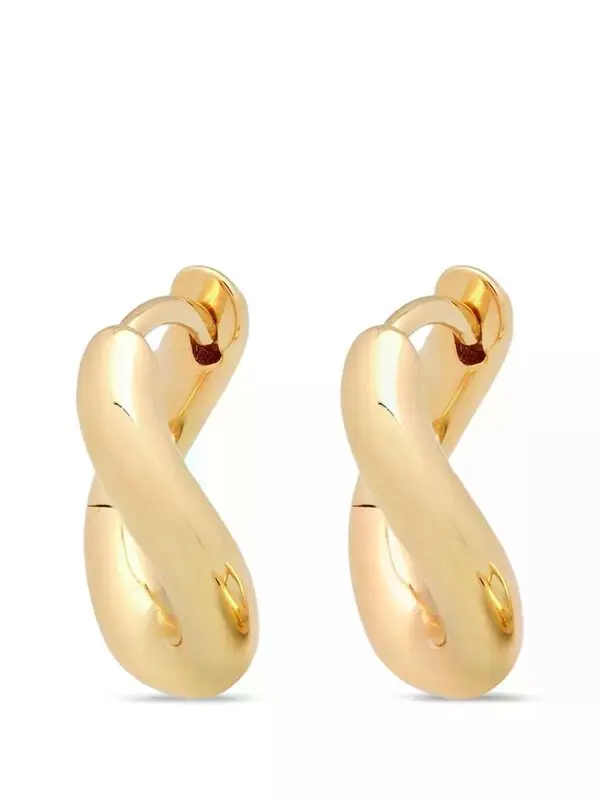 Tom Wood River Huggie Hoop Earrings