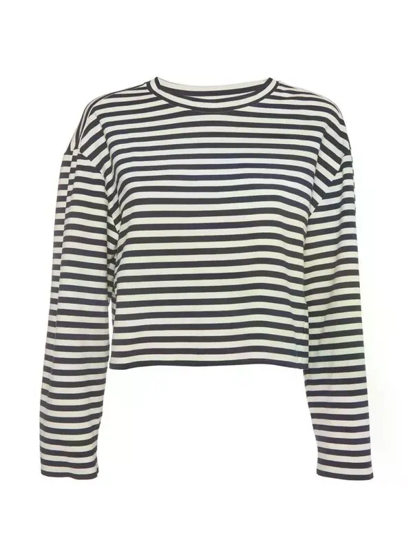 Maje Breton-striped T-shirt