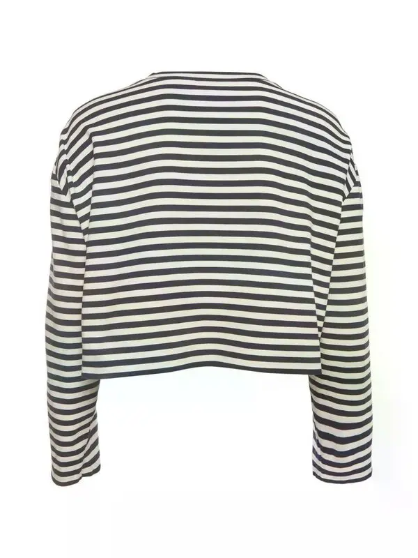 Maje Breton-striped T-shirt