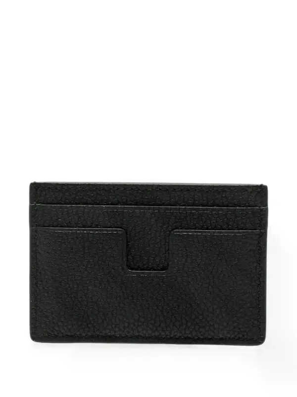 TOM FORD Logo-print Grained-leather Cardholder