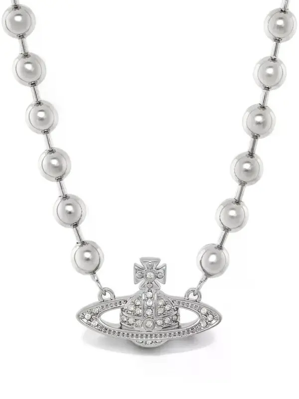 VIVIENNE WESTWOOD Man. Thames Mini Bas Relief Necklace