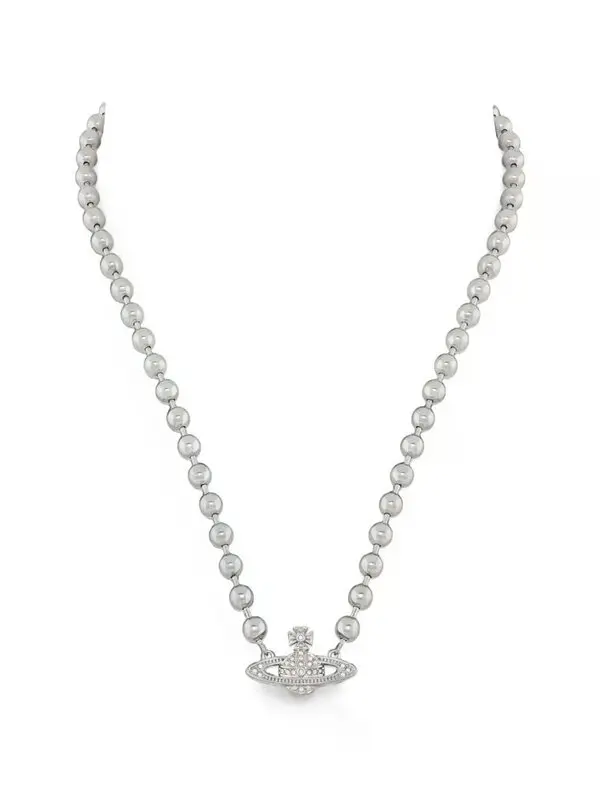 VIVIENNE WESTWOOD Man. Thames Mini Bas Relief Necklace