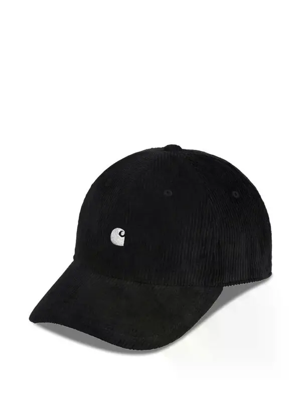 Carhartt Work In Progress Harlem Logo-embroidered Baseball Cap - Black