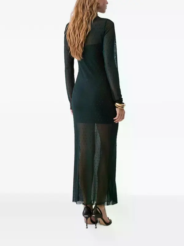 Liu Jo Long Tulle Dress With Rhinestones
