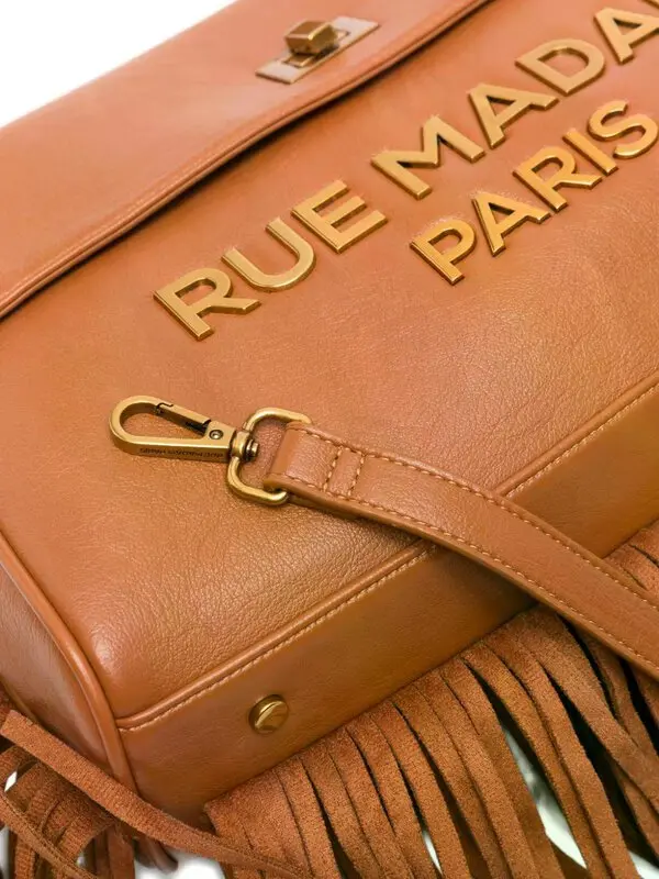 RUE MADAM PARIS Les Jours Fringe-trimmed Tote Bag