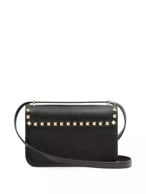 Valentino Garavani Rockstud Small Shoulder Bag In Grainy Calfskin
