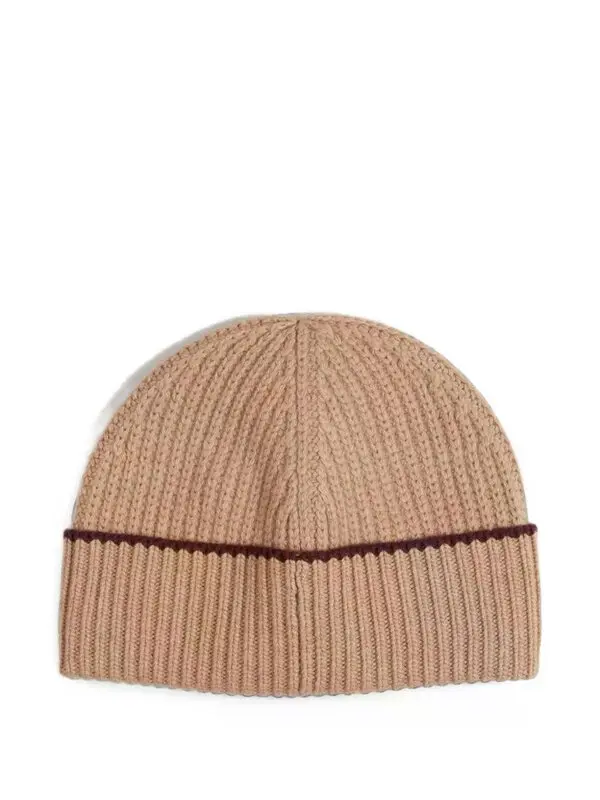 Chloé Ribbed Logo-embroidered Beanie Hat