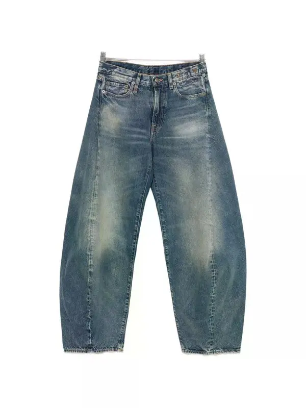 R13 Janine Wide-leg Jeans - Blue
