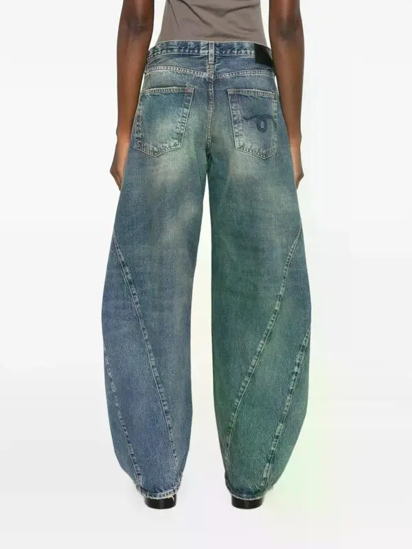 R13 Janine Wide-leg Jeans