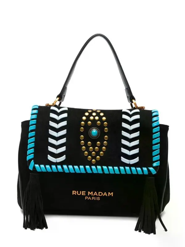 RUE MADAM PARIS Lesjours Stud-embellished Tote Bag