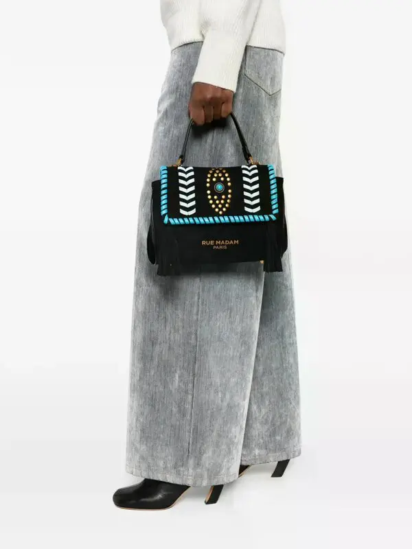 RUE MADAM PARIS Lesjours Stud-embellished Tote Bag
