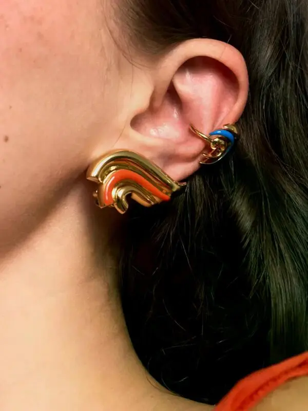 KRIMROSE X Mdlo Moorish Clip-on Earrings