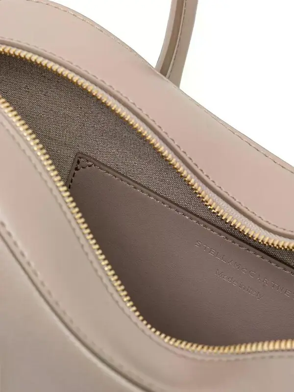 Stella McCartney Padlock-detail Grained Tote Bag