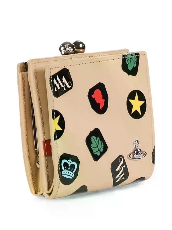 VIVIENNE WESTWOOD Graphic-print Orb-plaque Wallet