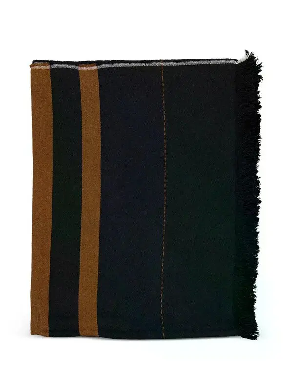 Libeco Oscar Stripe-detail Throw