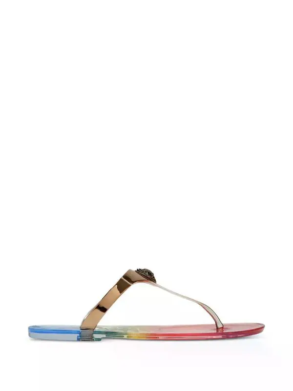 Kurt Geiger Maddison T-bar Flip-flops - Gold