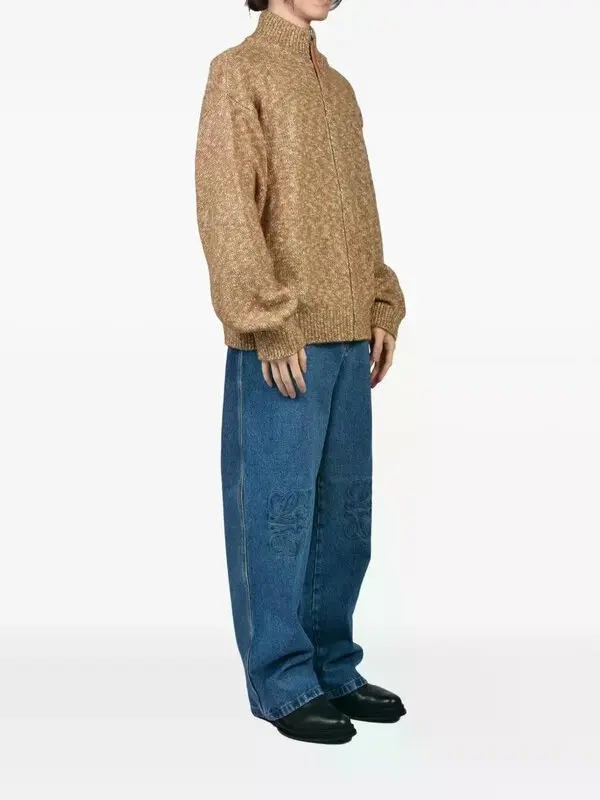 Loewe Anagram Zip-up Cardigan