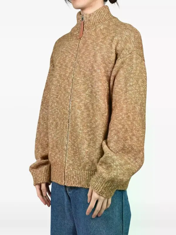 Loewe Anagram Zip-up Cardigan