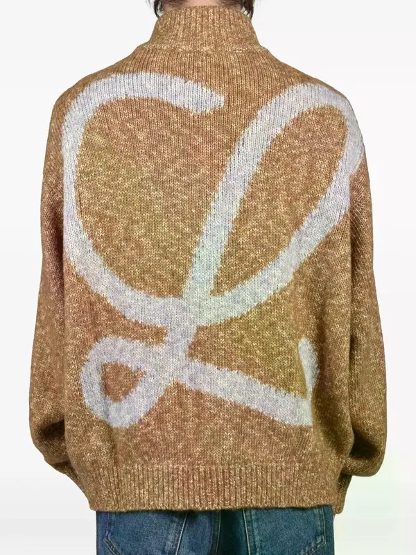 Loewe Anagram Zip-up Cardigan