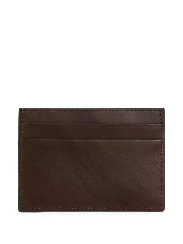 Palm Angels Logo-print Leather Card Holder