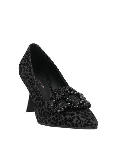 TOSCA BLU Leopard-print Crystal Embellished Pumps
