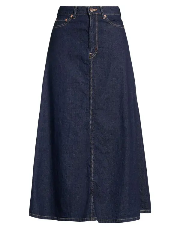 BEAMS Denim Skirt Size Cotton