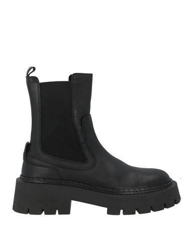 VIC MATIE Ankle Boots Size Leather - Black