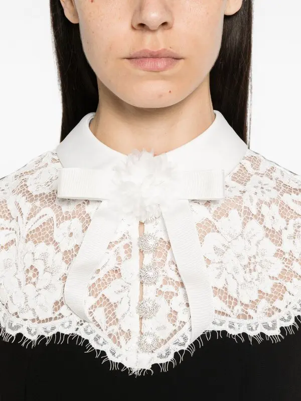 SELF-PORTRAIT Lace Long Dress