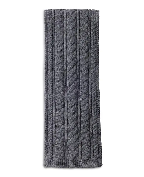 Prada Wool Scarf - Grey