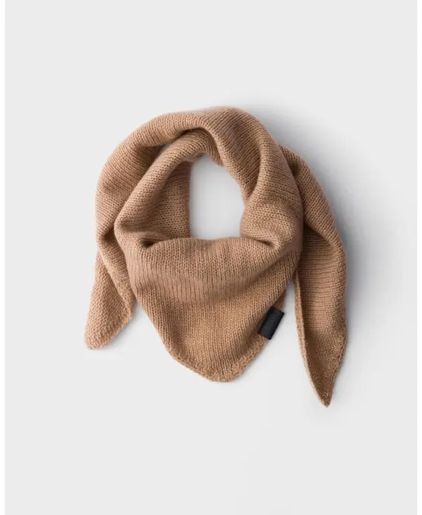 Prada Cashmere Shawl - Camel Brown