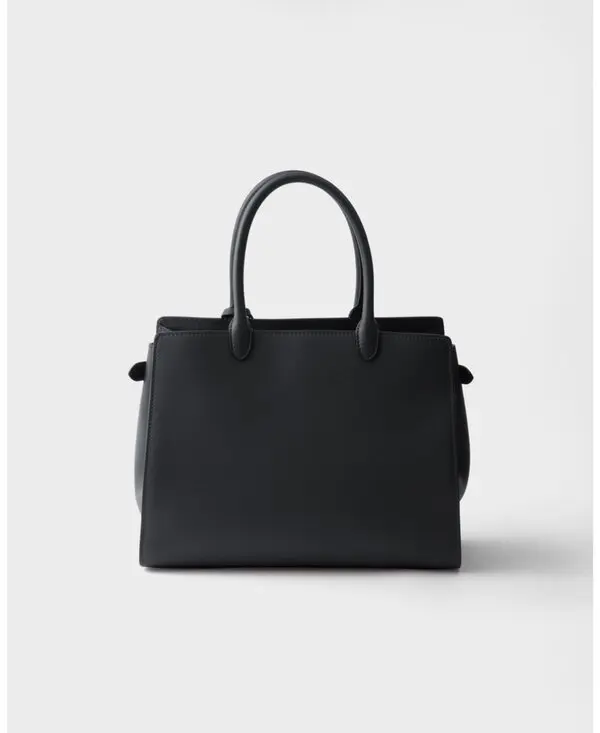 Prada Prelude Leather Top Handle Bag