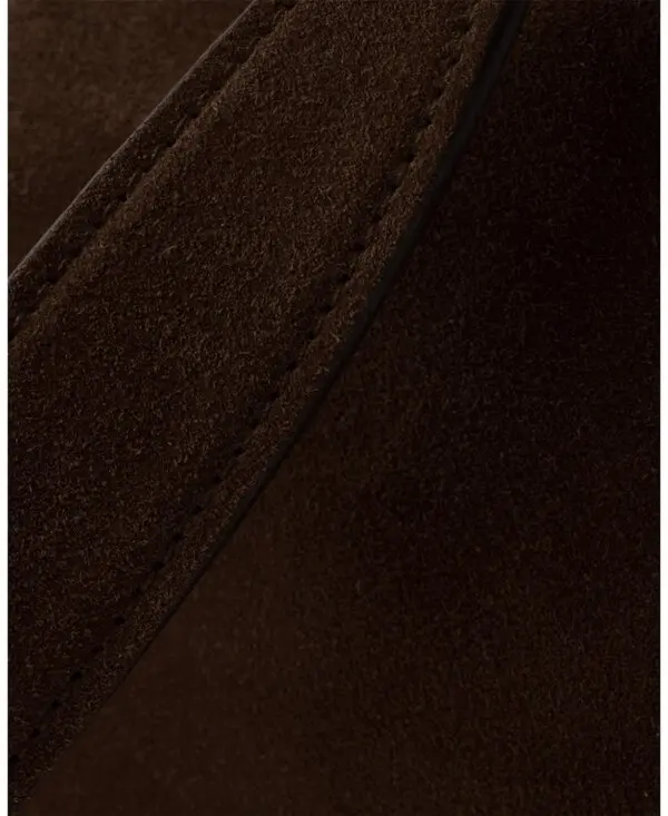 Prada Aimee Medium Suede Shoulder Bag