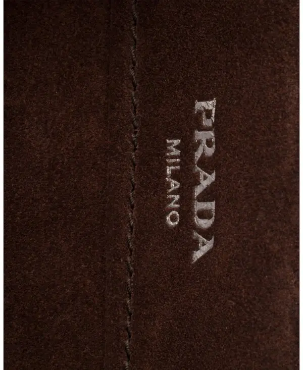 Prada Medium Suede Tote Bag
