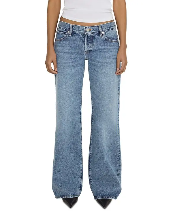 FRAME The Pixie Low Rise Bootcut Jeans