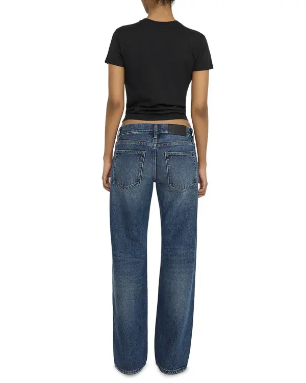 FRAME The Pixie Low Rise Bootcut Jeans