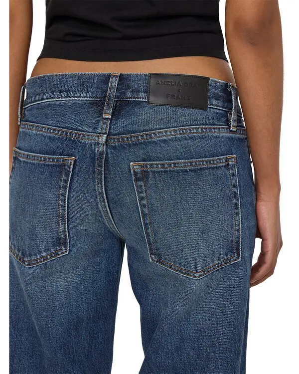 FRAME The Pixie Low Rise Bootcut Jeans
