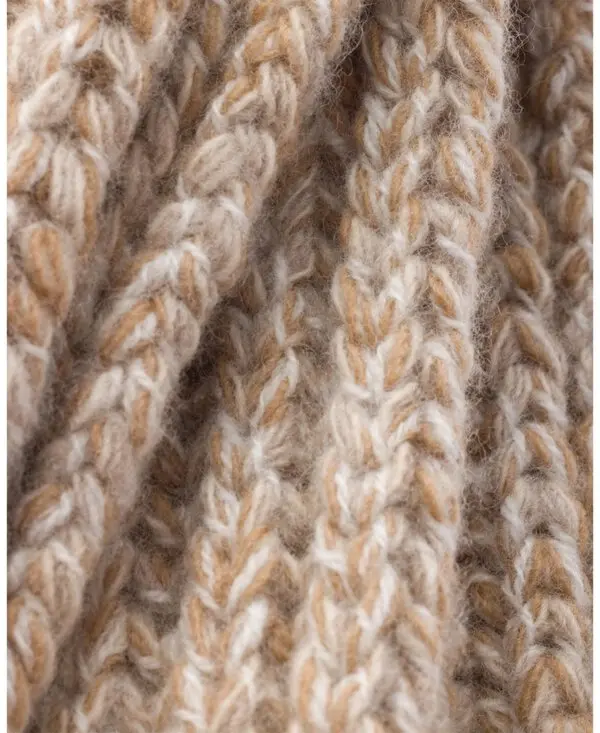 Prada Wool And Mouline Cashmere Scarf