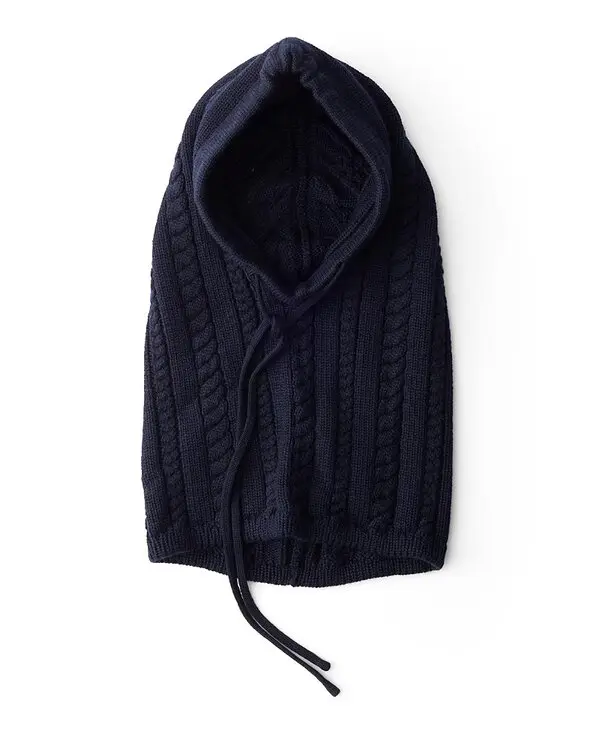 Prada Wool Balaclava - Blue