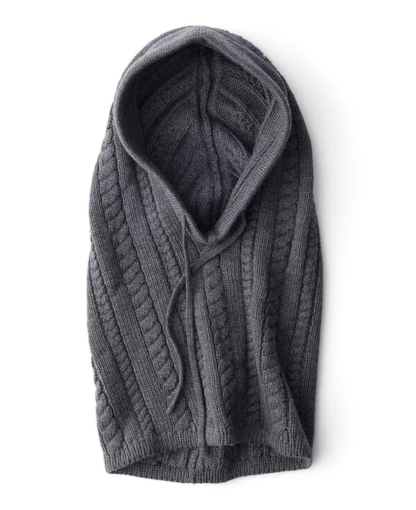 Prada Wool Balaclava - Grey