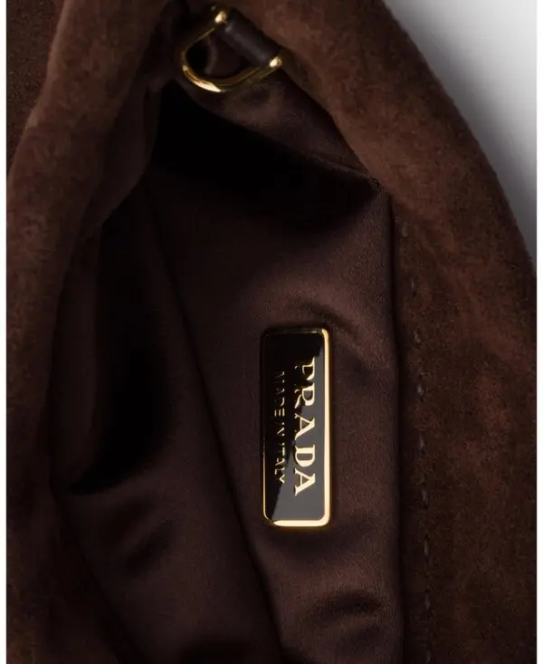 Prada Suede Smartphone Pouch