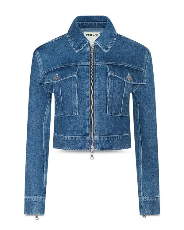 L'Agence Micah Oversized Jean Jacket